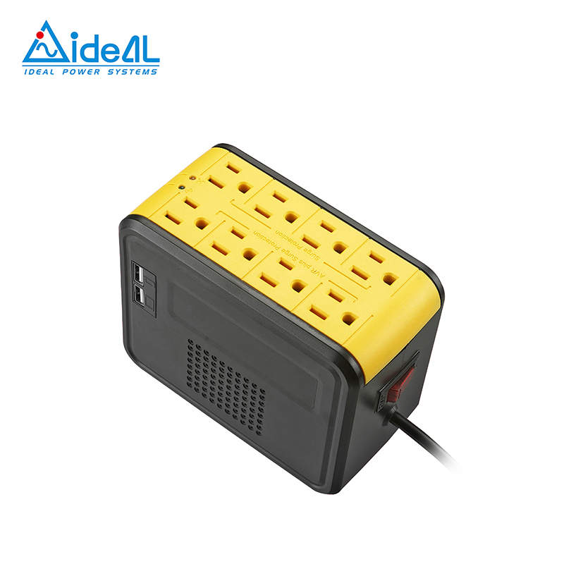 IDEAL 1KVA Voltage Regulator AVR With USB Charging Port PSCU-1,000 ...