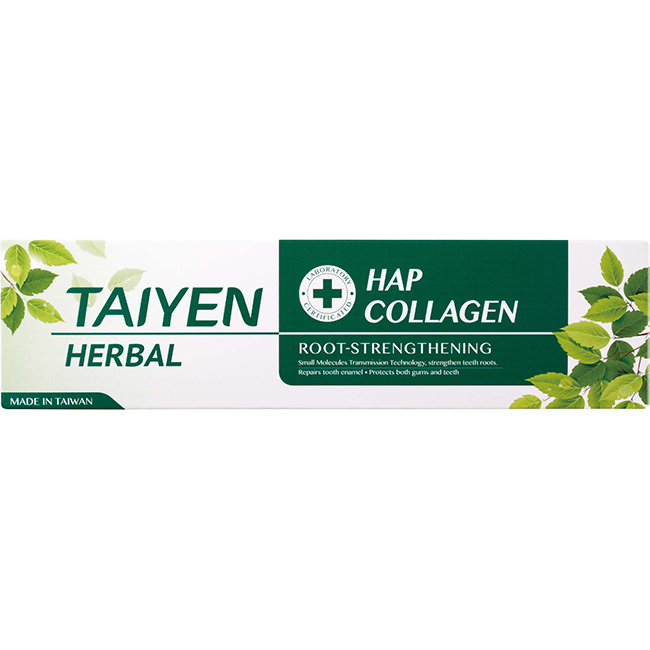 Taiyan Biotech Collagen Herbal Solid Root Care Toothpaste 120g | Shopee ...