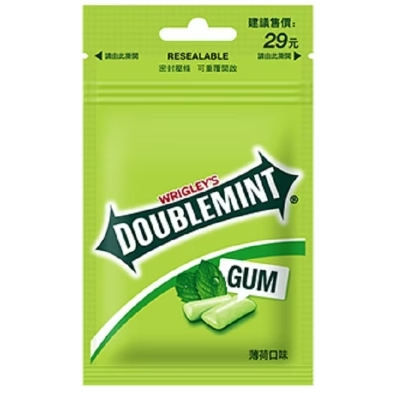 October doublemint Green Arrows 20 Bags Chewing Gum 28g Mint Flavor ...