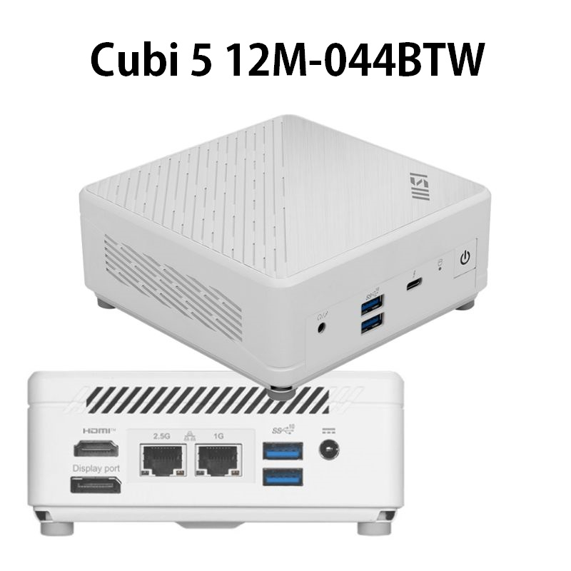 Mitre 3C Digital-MSI MSI CUBI 5 12M-044BTW White Mini Host Desktop Computer | Shopee Malaysia