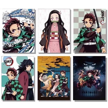 Demon Slayer 16K Horizontal Line Notepad Notebook Fixed Page Notes ...