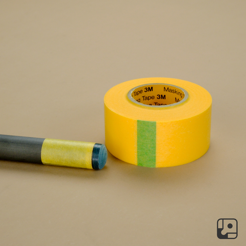 TS Pool|3M Masking Tape Paper Spill-Proof Glue Sticky Leather Tip Must ...