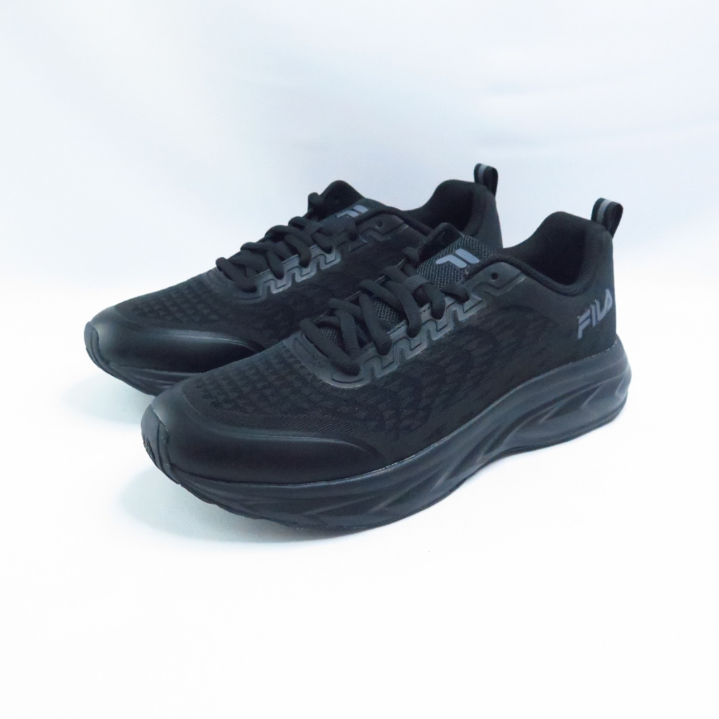 FILA Jogging Shoes 1J330X000 Sports Men's Rubber Outsole Black | Shopee ...