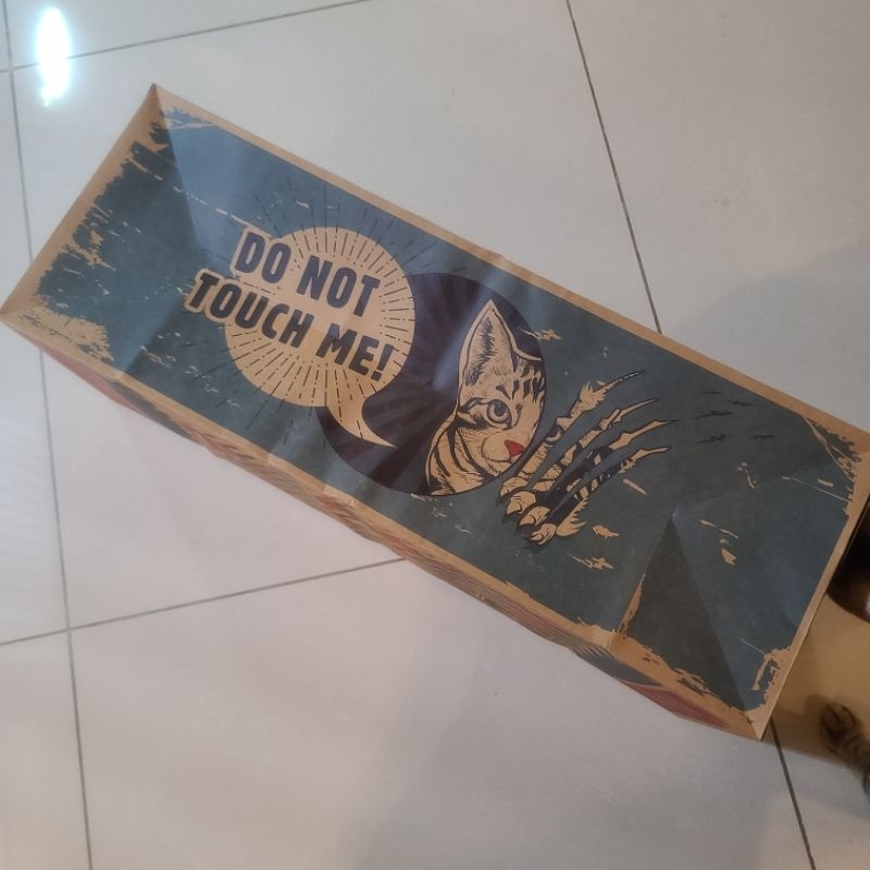 Cat Tunnel Kraft Paper Bag Sound Toy One Piece | Shopee Malaysia