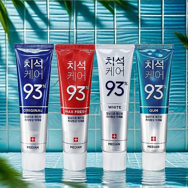 Korea Median 93% Powerful Whitening Descaler Toothpaste (120g) Care ...