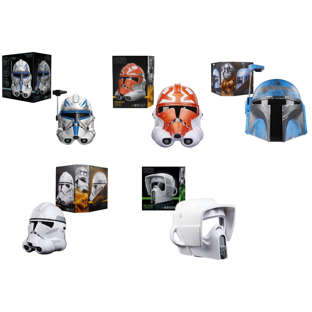 STAR WARS Black Label Collection Helmet 332 Captain Akalex Scout ...