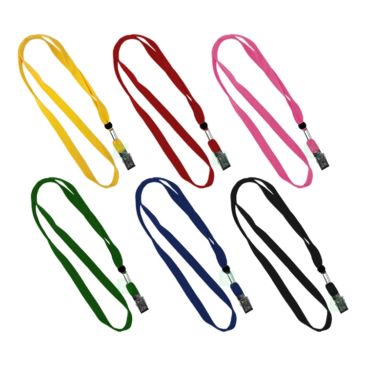 Plain Surface Identification Card Strap Id Rope Single Color 50 Pieces ...