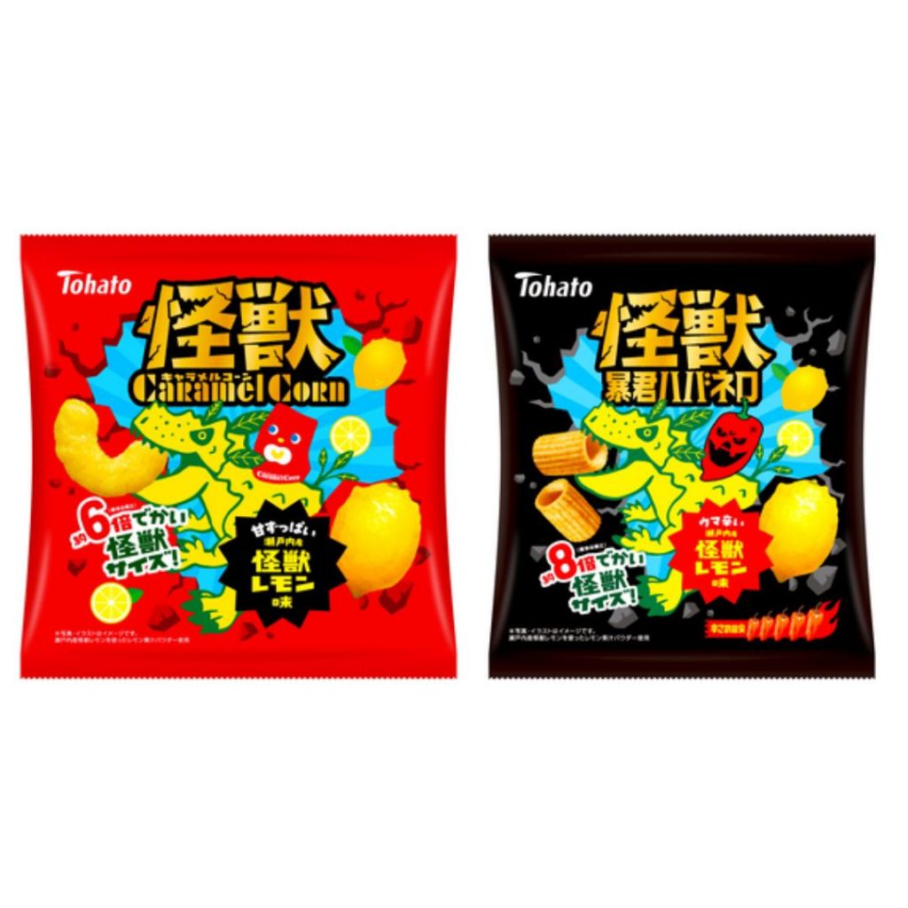 +Buy Japan+Tohato Tohato Monster Series Lemon Caramel Corn Crisp Fruit ...