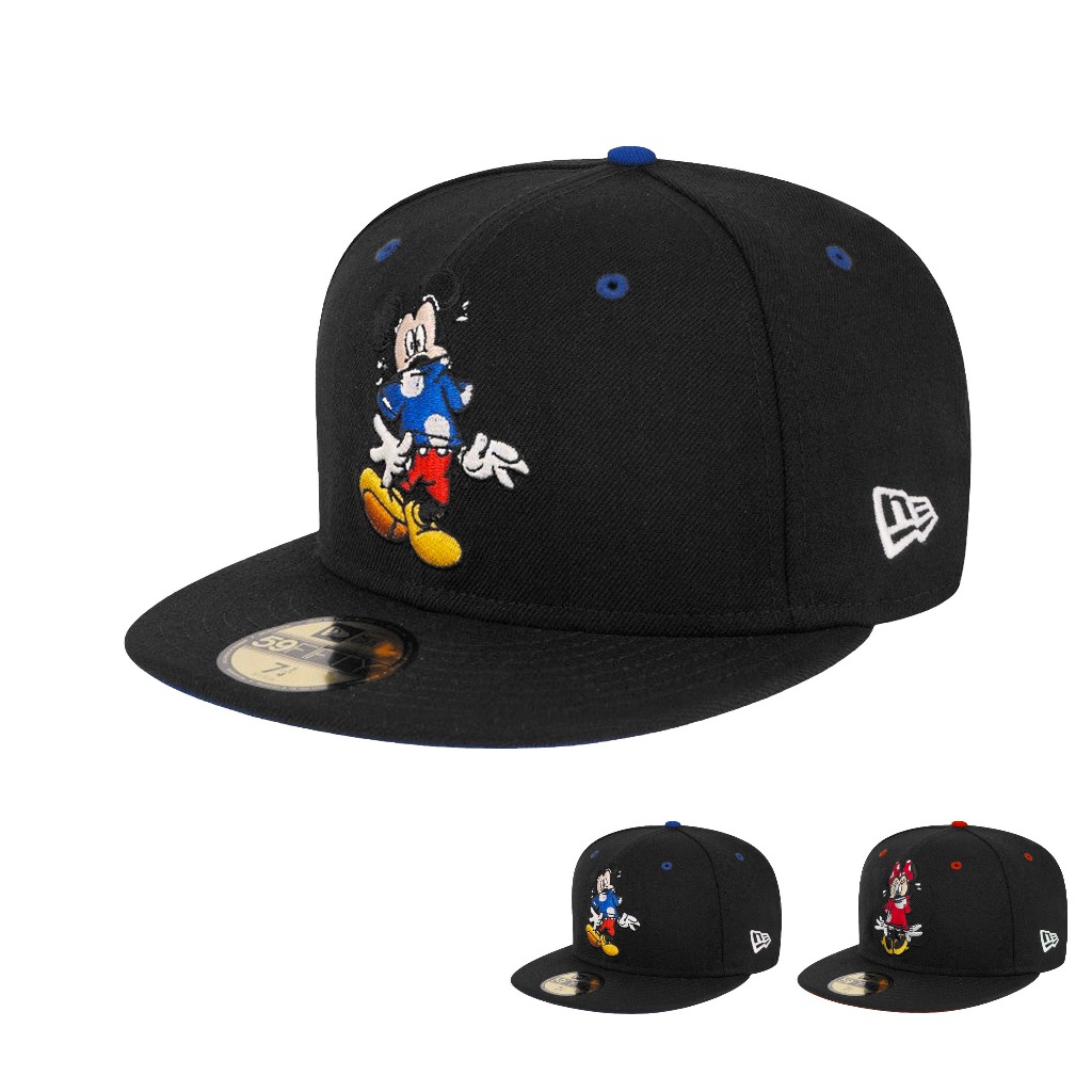 NEW ERA 59FIFTY 5950 Disney Mickey Mouse Surprised Mickey/Minnie Full ...