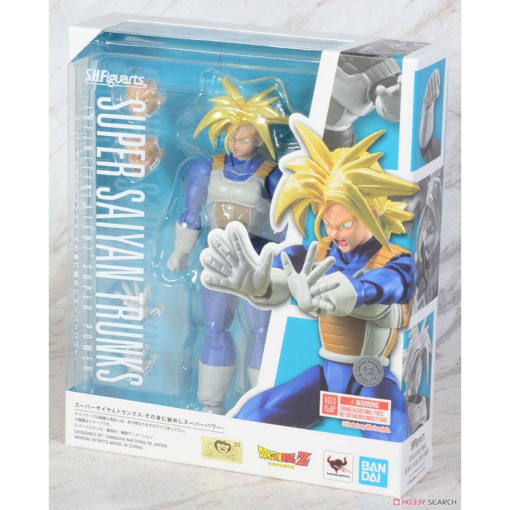 S.H.Figuarts SHF Dragon Ball Trunks Hidden Super Power Saiyan | Shopee ...