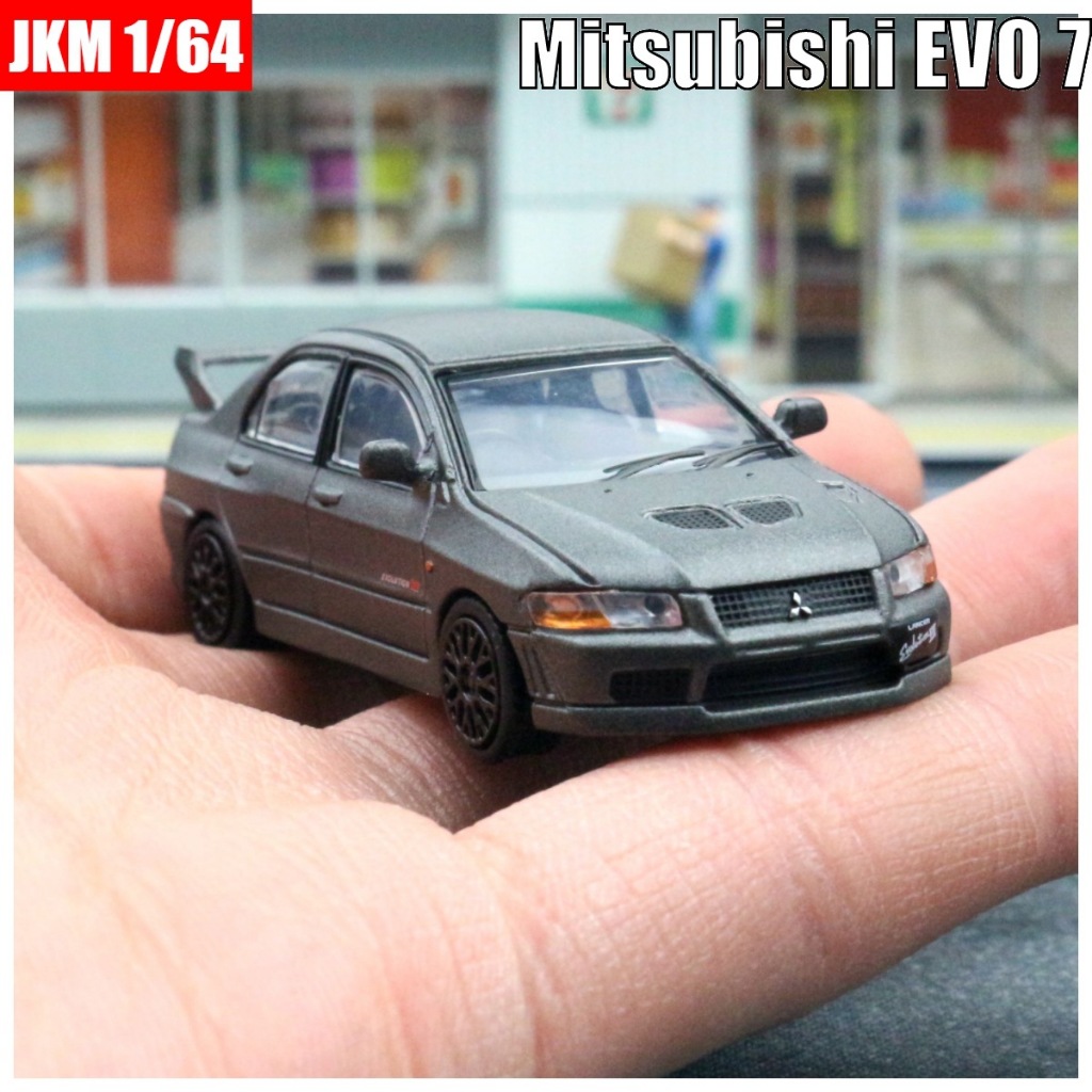 1: 64 Mitsubishi Lancer EVO VII LANEVO 7th Generation God Of War Street ...