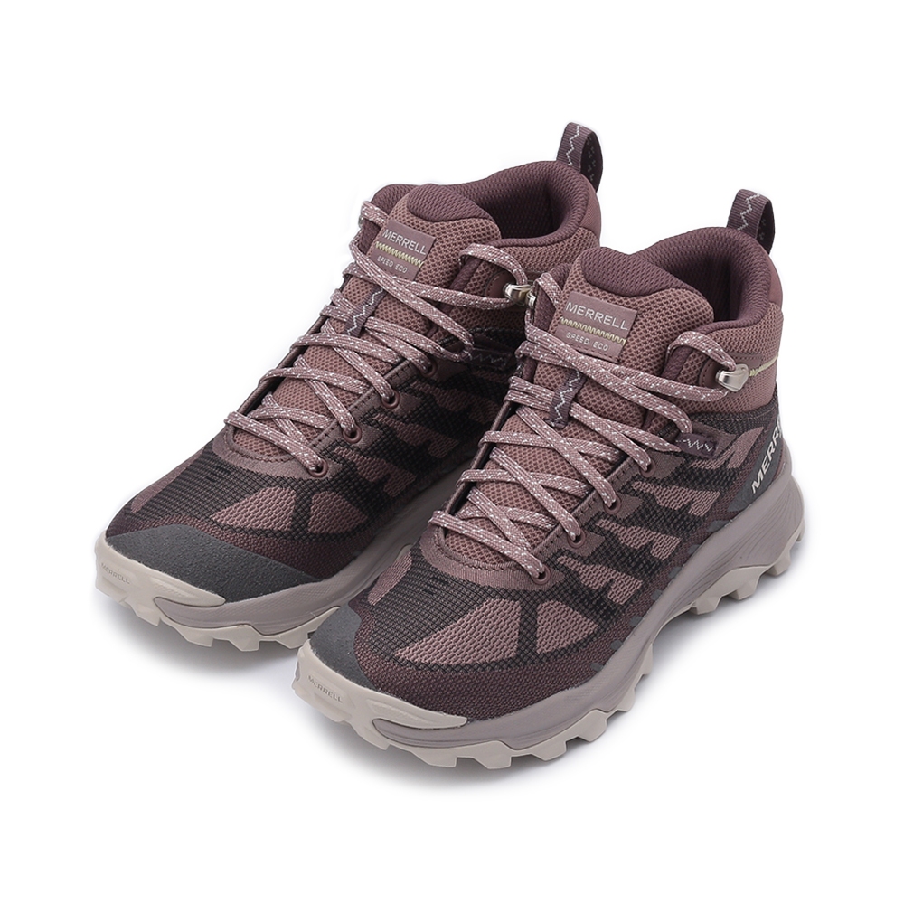 MERRELL SPEED ECO MID WATERPROOF Hiking Shoes Deep Lotus ML037866 Women ...
