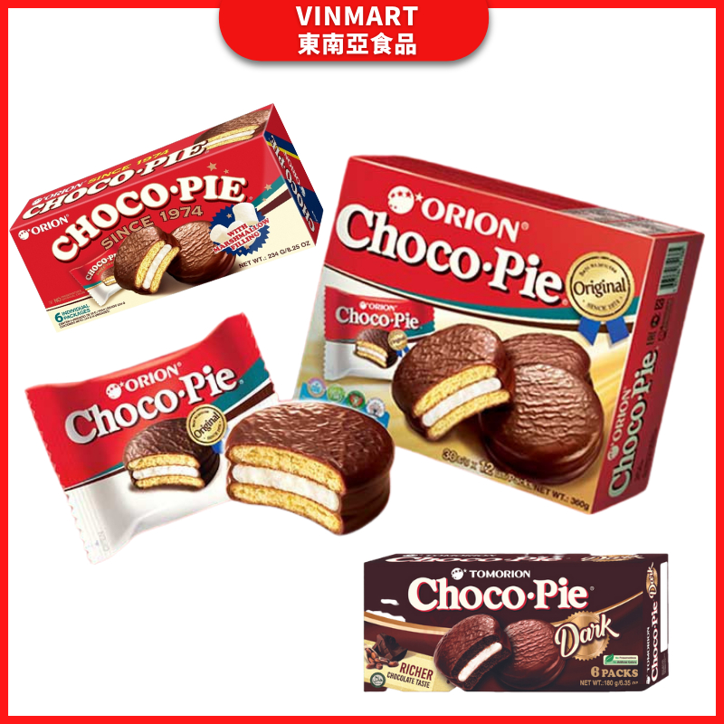 CHOCOPIE Vietnam Chocolate ORION Pie Biscuits Snacks 180g/360g | Shopee ...