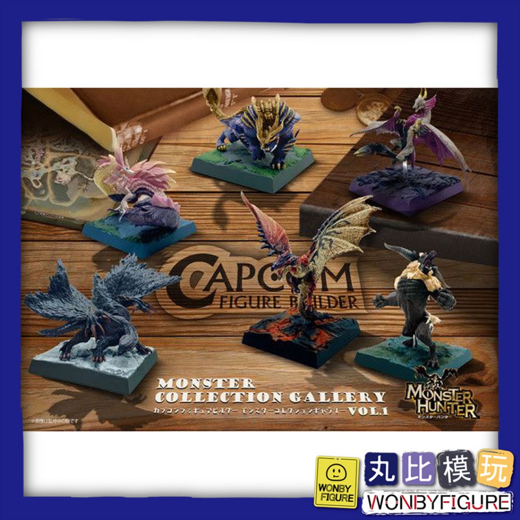Japanese Version Monster Hunter Collection Gallery Vol.1 CAPCOM All 6 ...