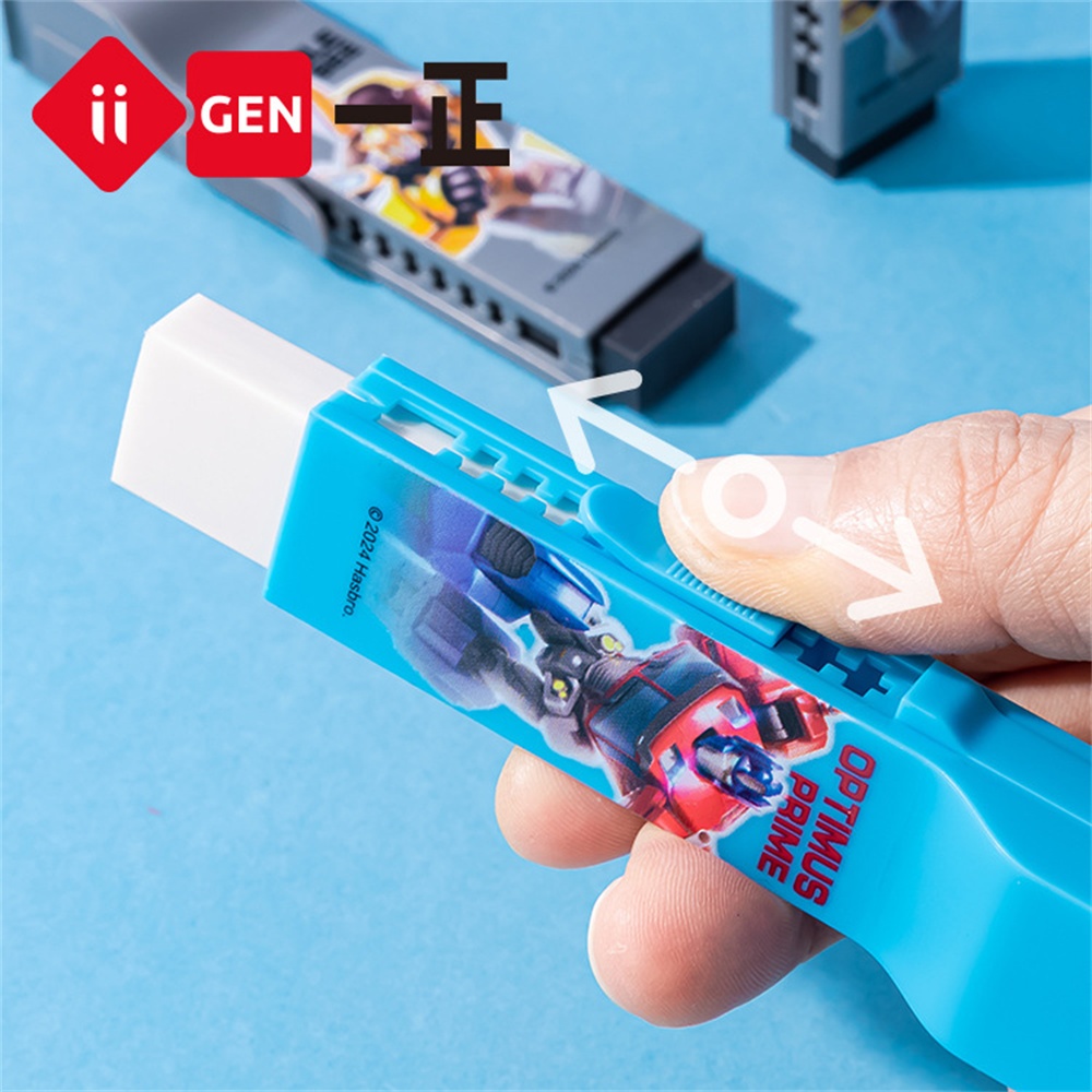 Stationery Transformers Image Multifunctional Sliding Eraser Pencil ...