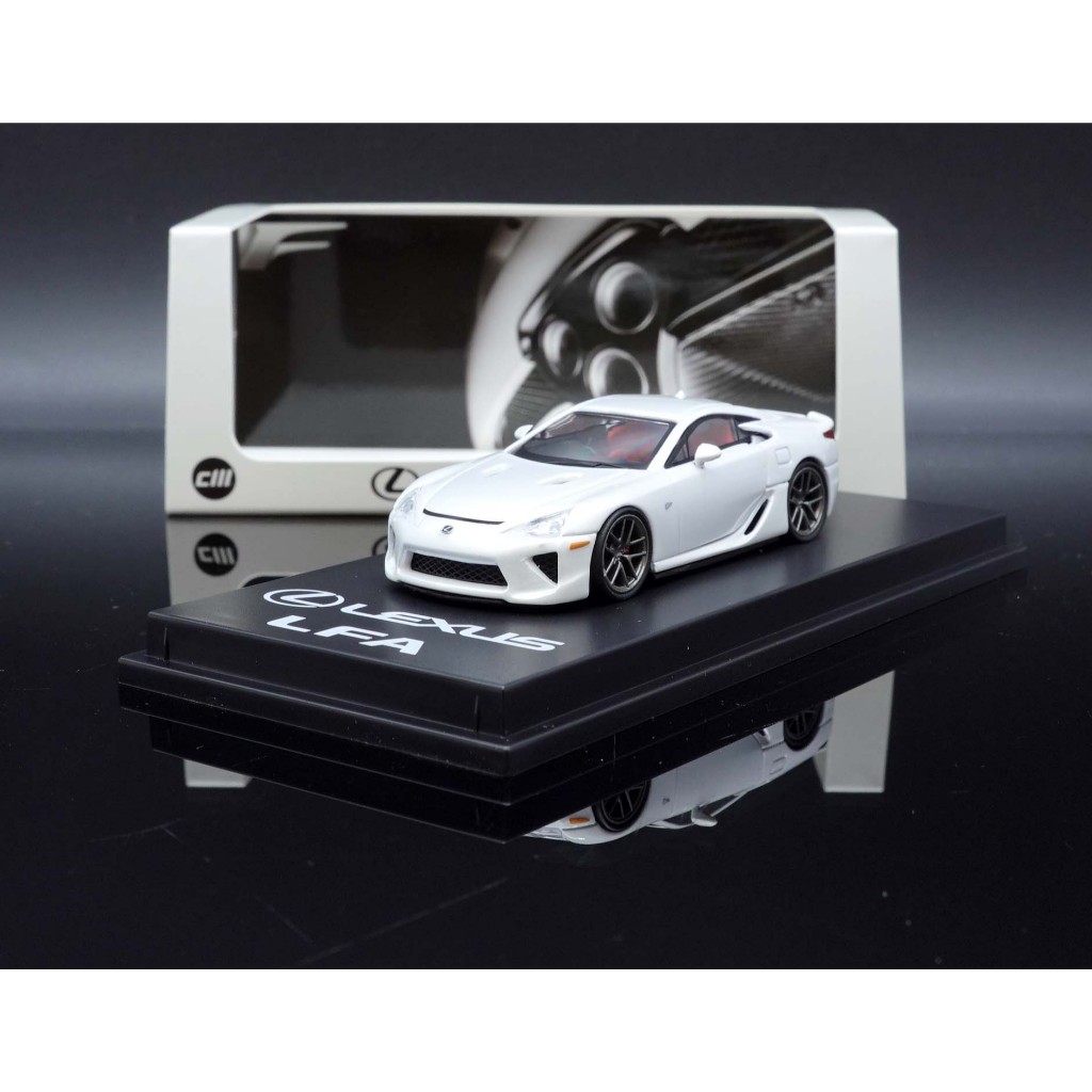 [MASH] CM Model 1/64 Lexus LFA Pearl white | Shopee Malaysia