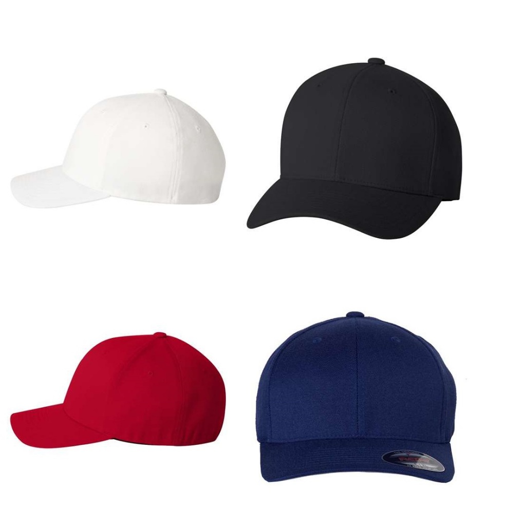FLEXFIT 6477 Wool Blended Cap Baseball Highball Sun Hat Truck L/XL ...