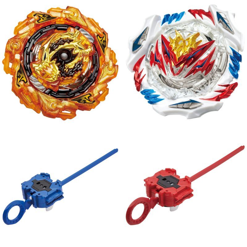 [Children's Taboo] Double Spinning Top God Wilbelia+Chain Three-Headed ...