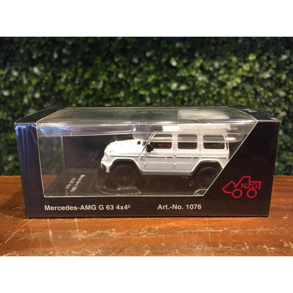 1/64 NZG Mercedes-AMG G63 4x4 (W464) White 1076/40 [MGM] | Shopee Malaysia
