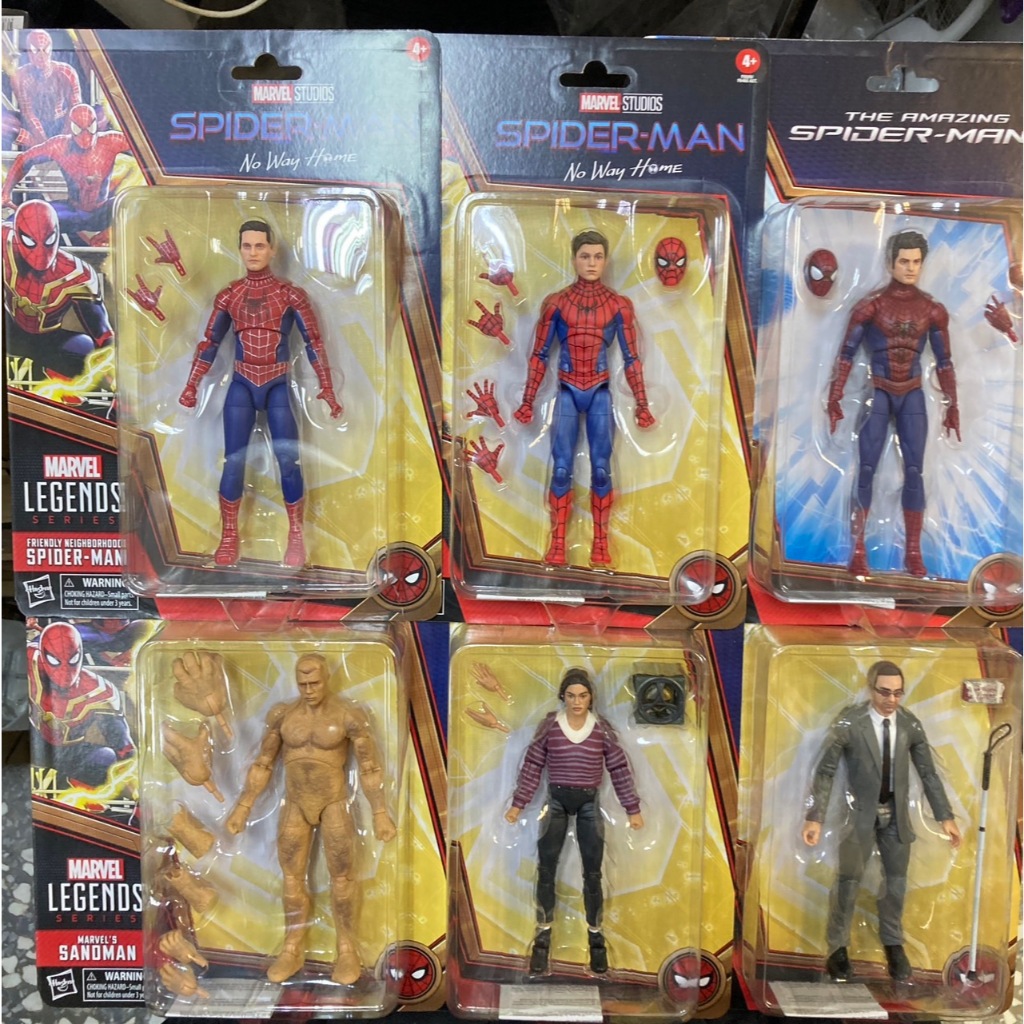Marvel Legends 6 Inch Elevator Movie Spider-Man Homeless Day Taobi ...