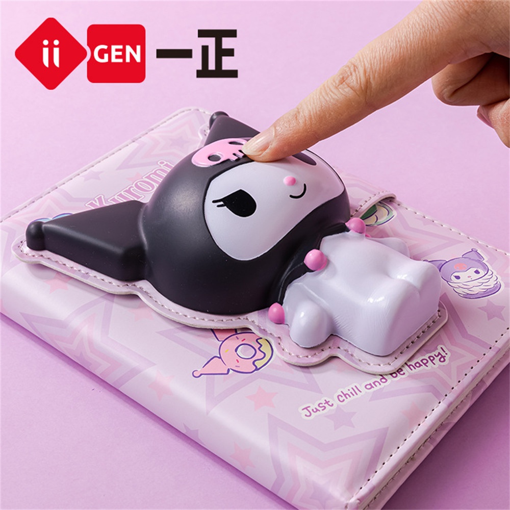 Decompression Notebook Sanrio Image Kuromi Pacha Dog Magnetic Buckle ...