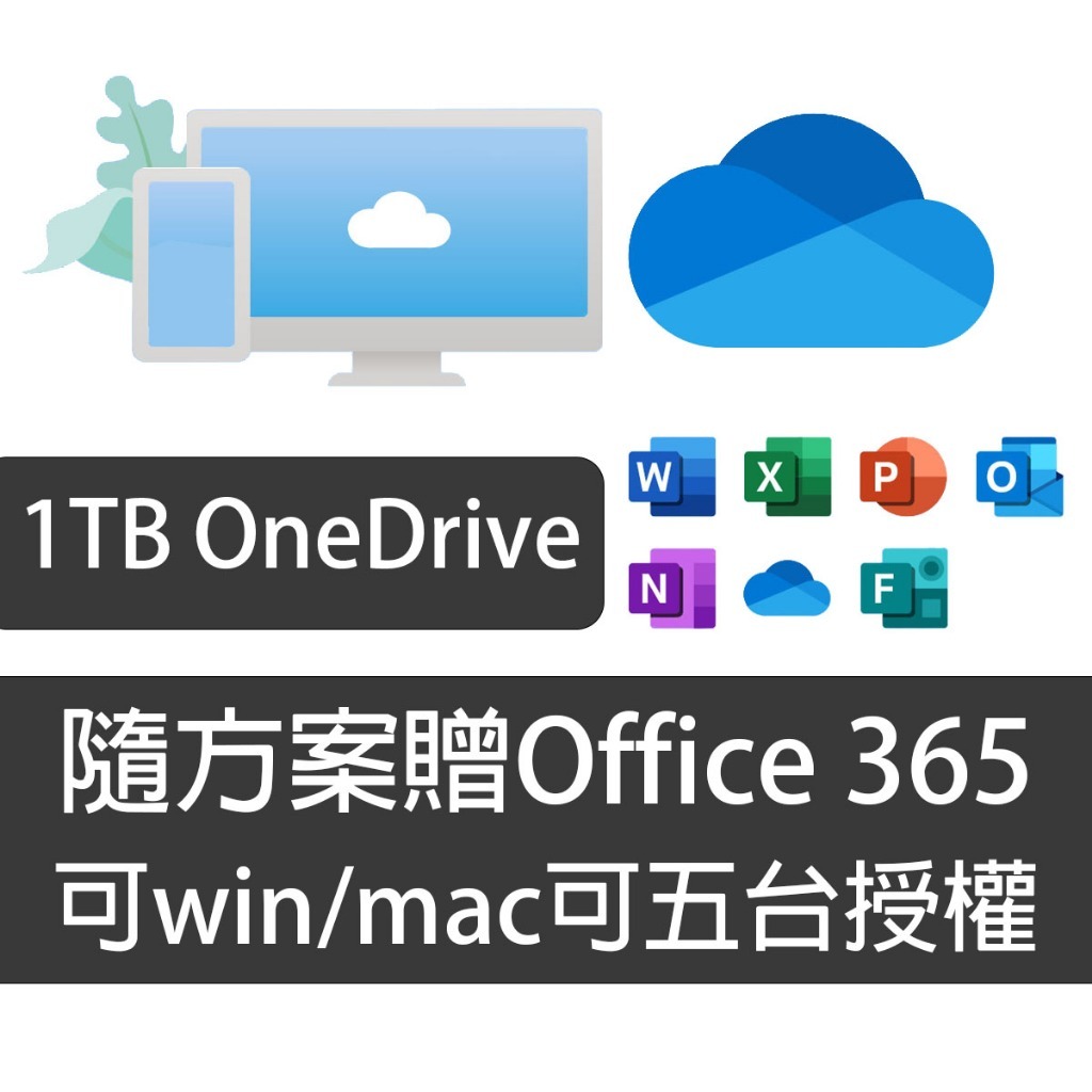 Office 365 Comes With 1T OneDrive Cloud Space Personal Version ...