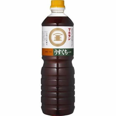 Japan Marukin Soy Sauce 1L Thick Mouth, Thin Mouth Light Flavor ...