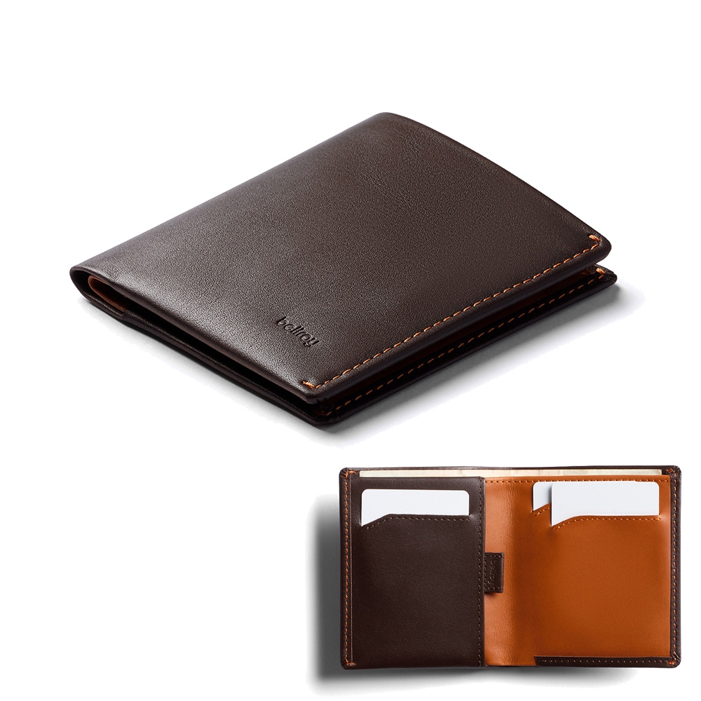 ||Bellroy Note Wallet Straight Short RFID Anti-Theft-Brown | Shopee ...