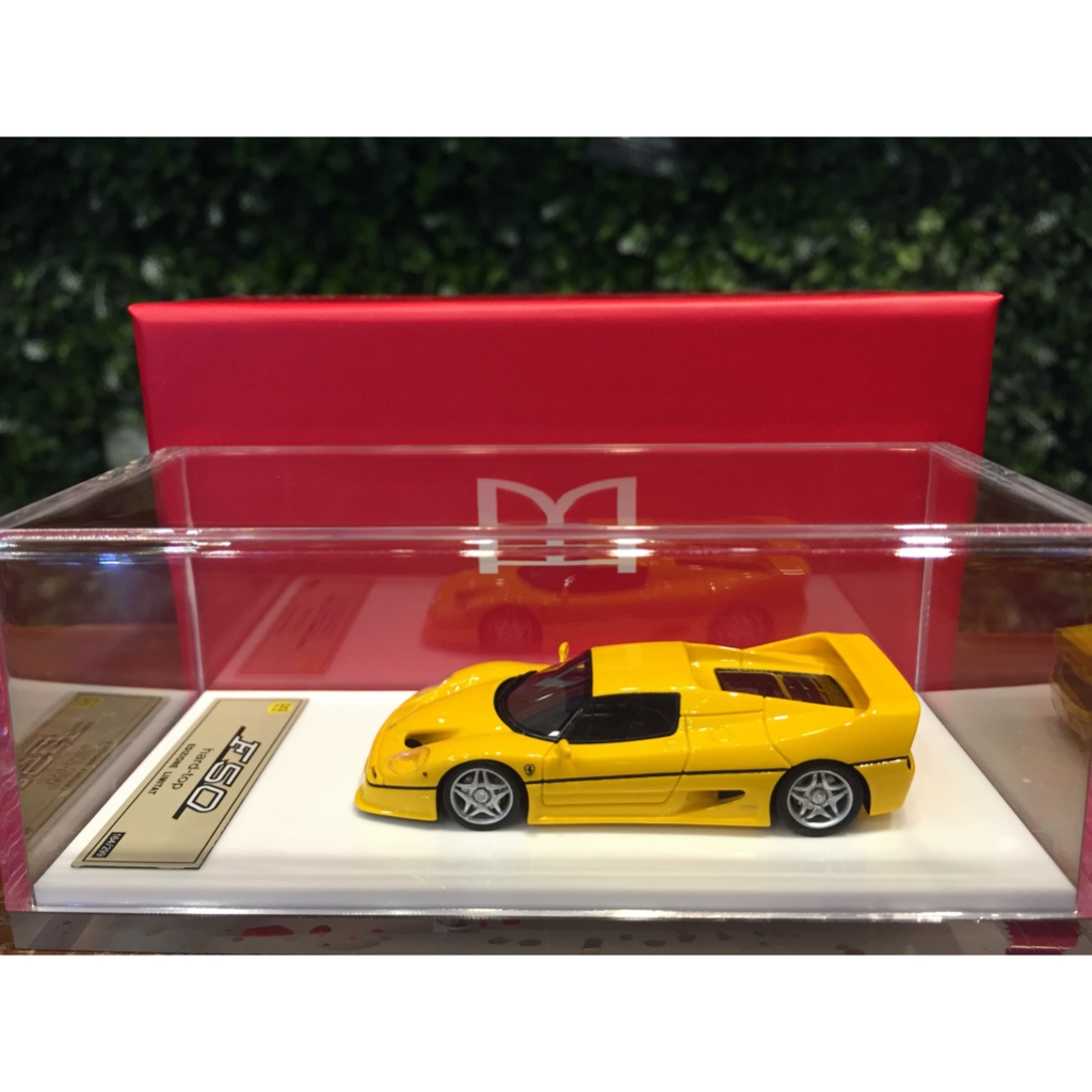 1/64 DMH Ferrari F50 Hard-Top Metallic Yellow DM64A019 [MGM] | Shopee Malaysia