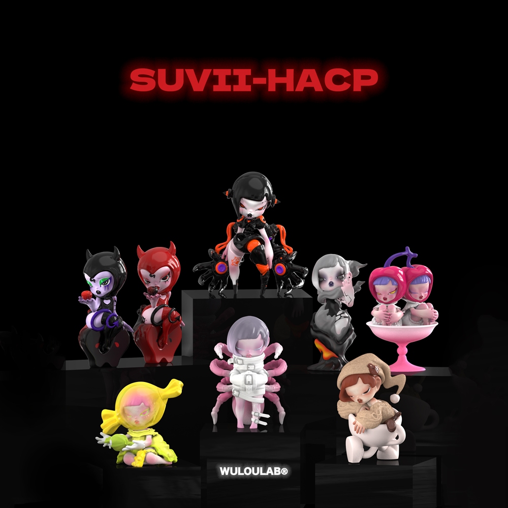 SUVII Vaccine Human Addiction Correction Plan Series Doll Box Play (6 ...