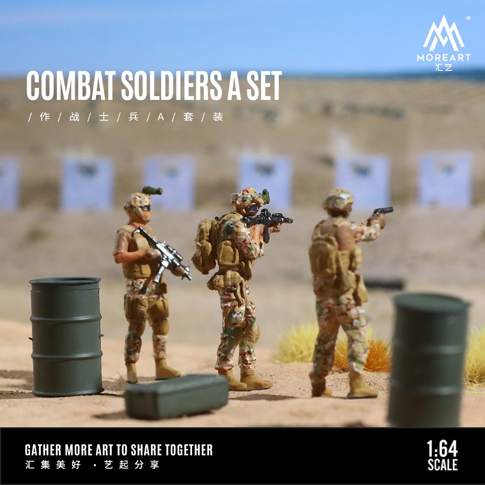 1: 64 Combat Soldier ARMY Special Forces Mercenaries Doll Desert ...