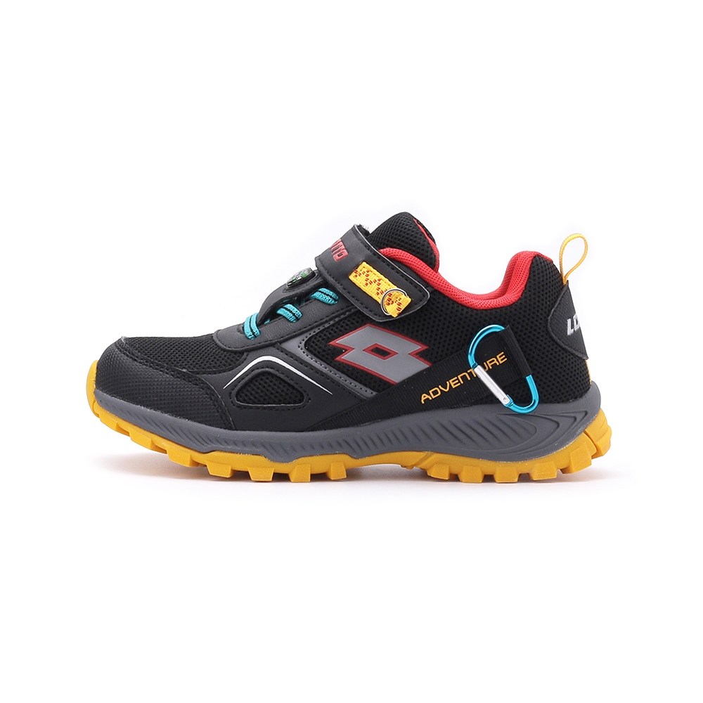 LOTTO COMPASS Water Repellent Cross Country Running Shoes Black ...