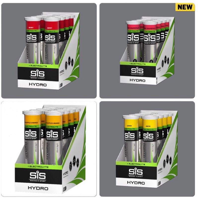 SIS Go Hydro Hydration Electrolyte tablets (8x 20 tablets) | Shopee ...