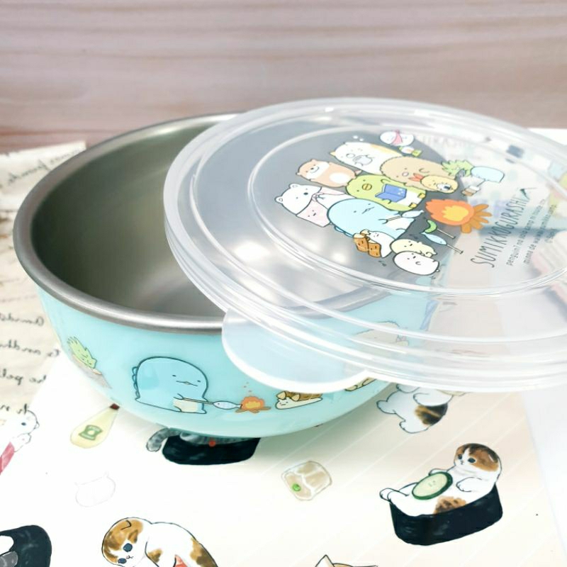 Corner Buddy Stainless Steel Heat Insulated Bowl With Lid Made In ...