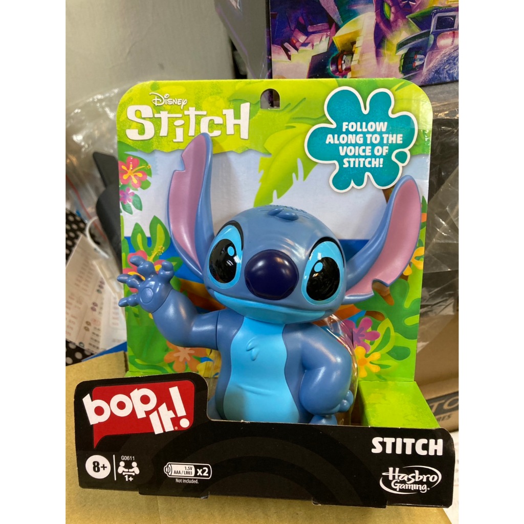 Hasbro Disney Bop It Stitch Electronic Rhythm Game Doll | Shopee Malaysia