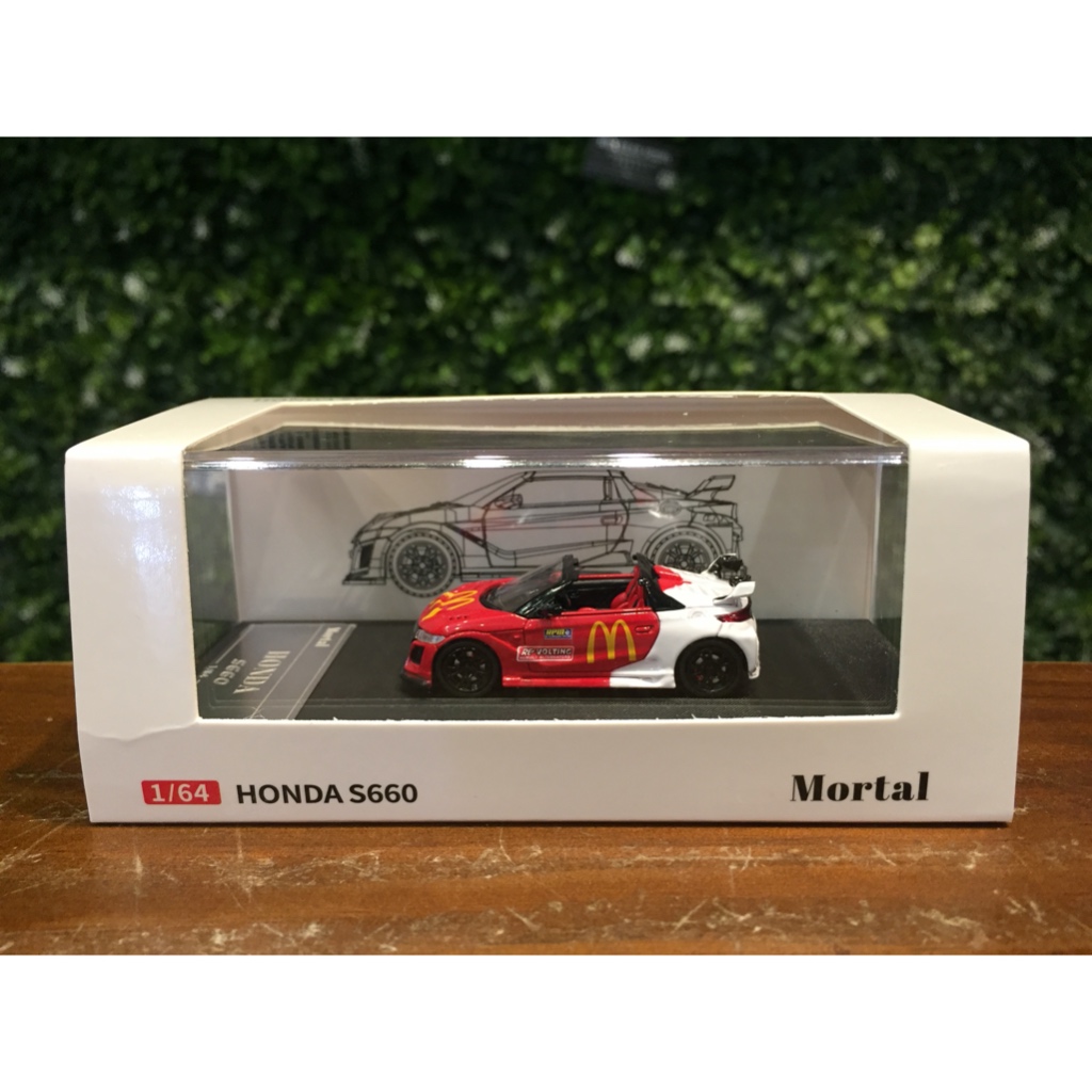 1/64 Mortal Honda S660 Mugen Mcdonald's [MGM] | Shopee Malaysia