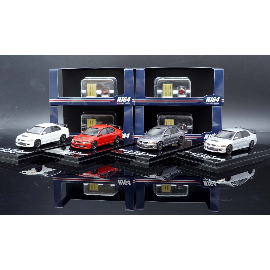 MASH Hobby Japan 1/64 LANCER EVOLUTION 8 MR With Independent Engine ...