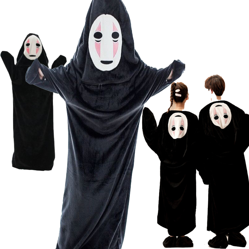 Faceless Man Pajamas Nightgown Halloween Costumes cosplay Strange Smell ...