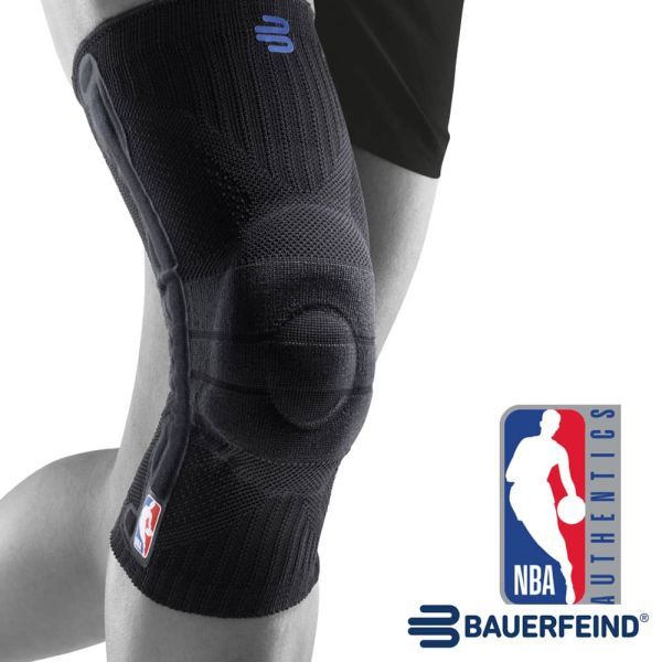 BAUERFEIND NBA Professional Sports Knee Pads Made In Germany Protective ...