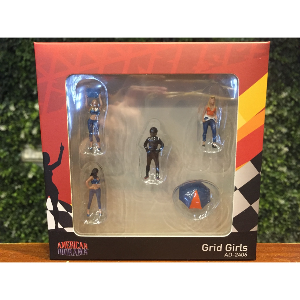 1/64 American Street View Doll Grid Girls Figure AD2406 [MGM] | Shopee ...