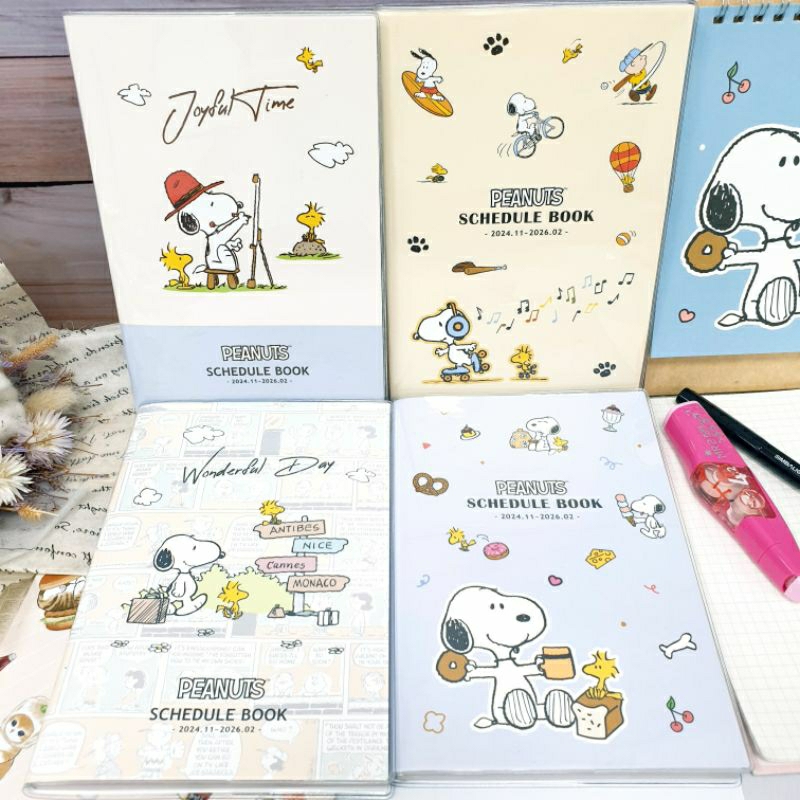 2025 Snoopy 32k Diary Weekly Plan Husto Handbook Monthly Itinerary ...