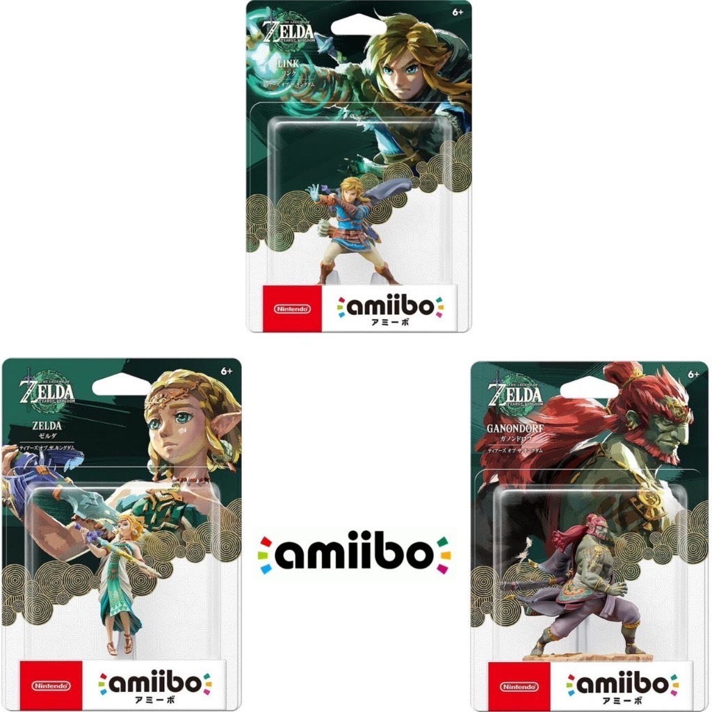 NS Switch amiibo Kingdom Tears Princess Zelda Link Canon Dove Taiwan ...