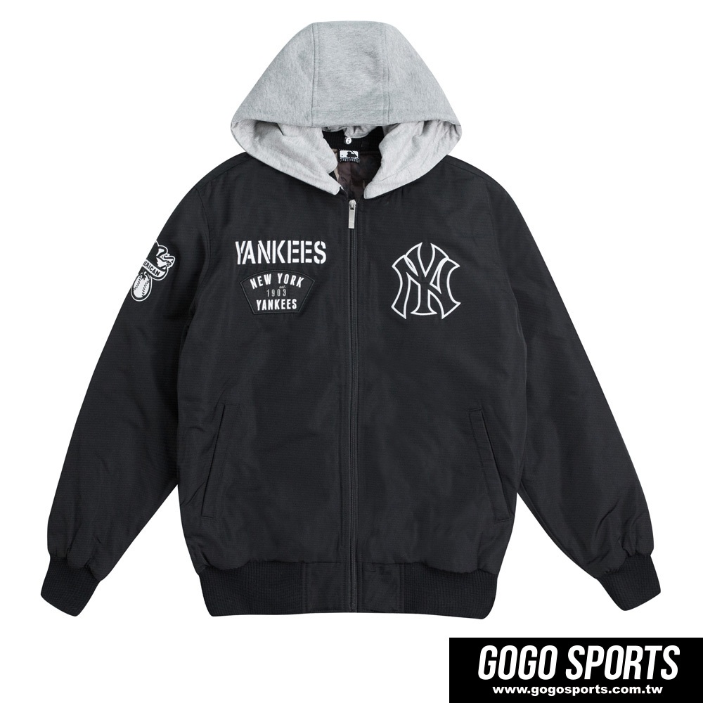 MLB-Yankees Attack Detachable Hooded Jacket-Black (5860707) | Shopee ...