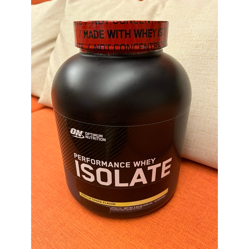 OPTIMUM NUTRITION Whey Protein Isolate Nutritional Supplement Powder ...