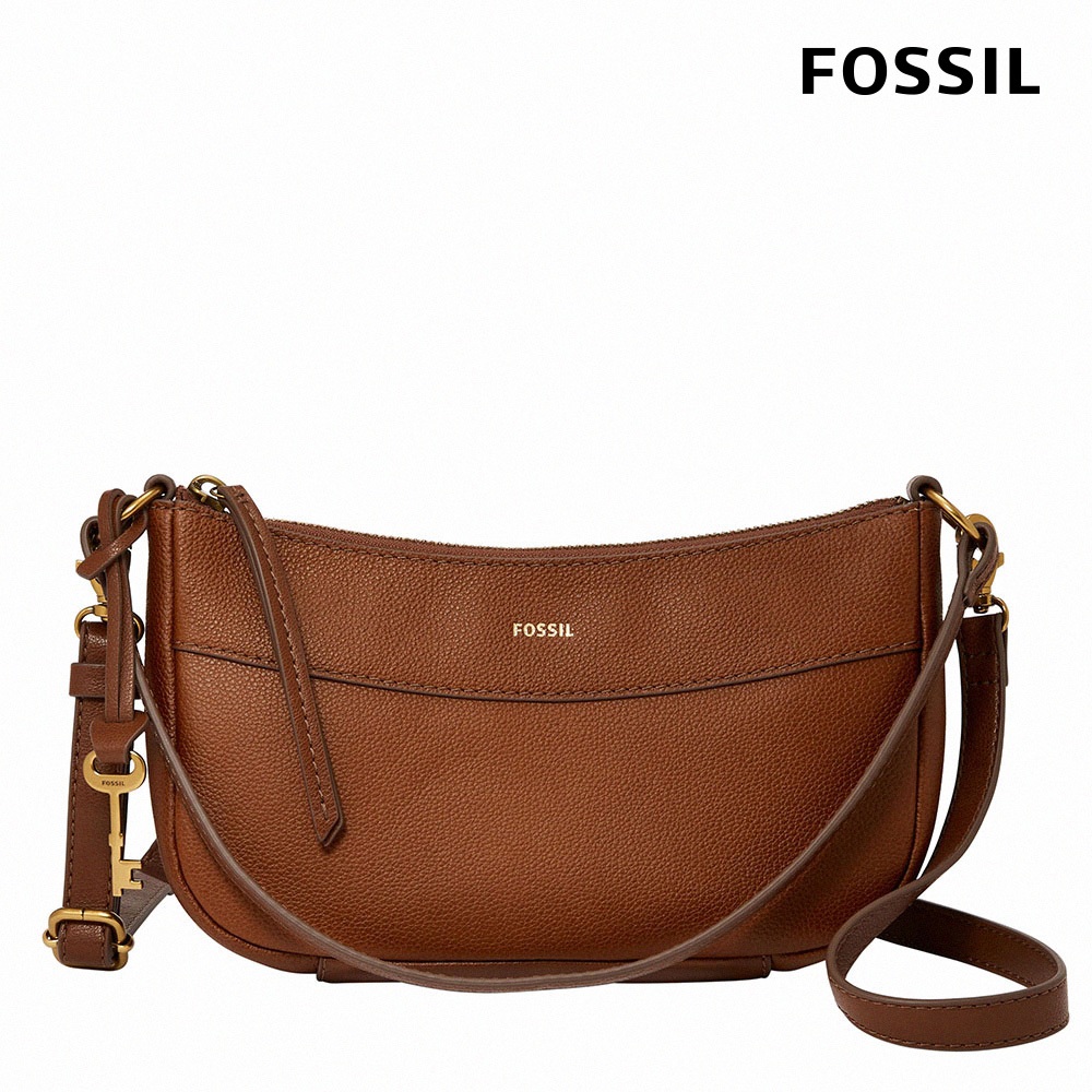 [FOSSIL Official Flagship Store] Skylar Genuine Leather Baguette Bag ...