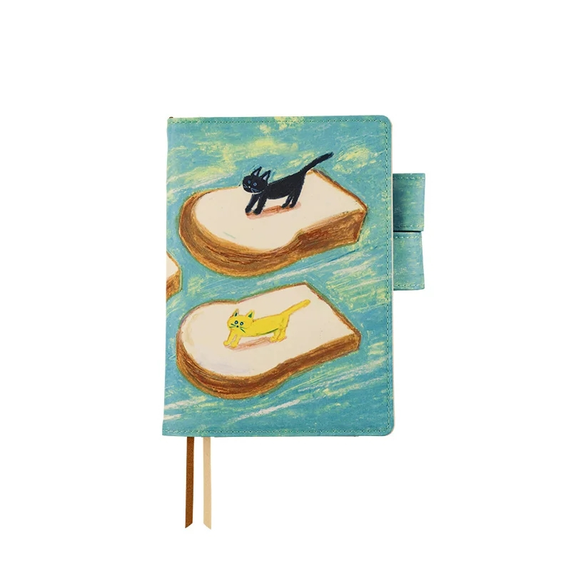HOBO Japanese Handbook Outer Leather A6 Library Book Floating Toast ...
