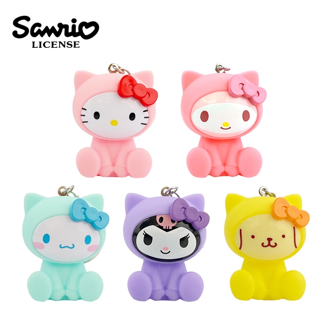 Sanrio Cat Shape Key Ring Pendant Doll Hello Kitty Melody Japan ...