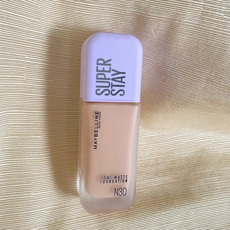 MAYBELLINE Nude Matte Long Lasting Water Foundation Liquid C20 N20 N30 ...