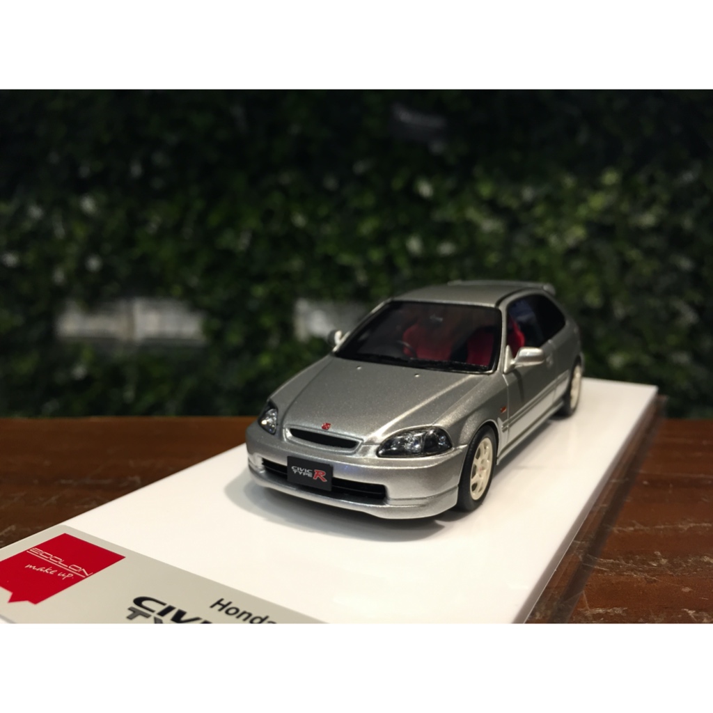 1/43 MakeUp Honda Civic Type R (EK9) 1997 Silver EM480B [MGM] | Shopee ...