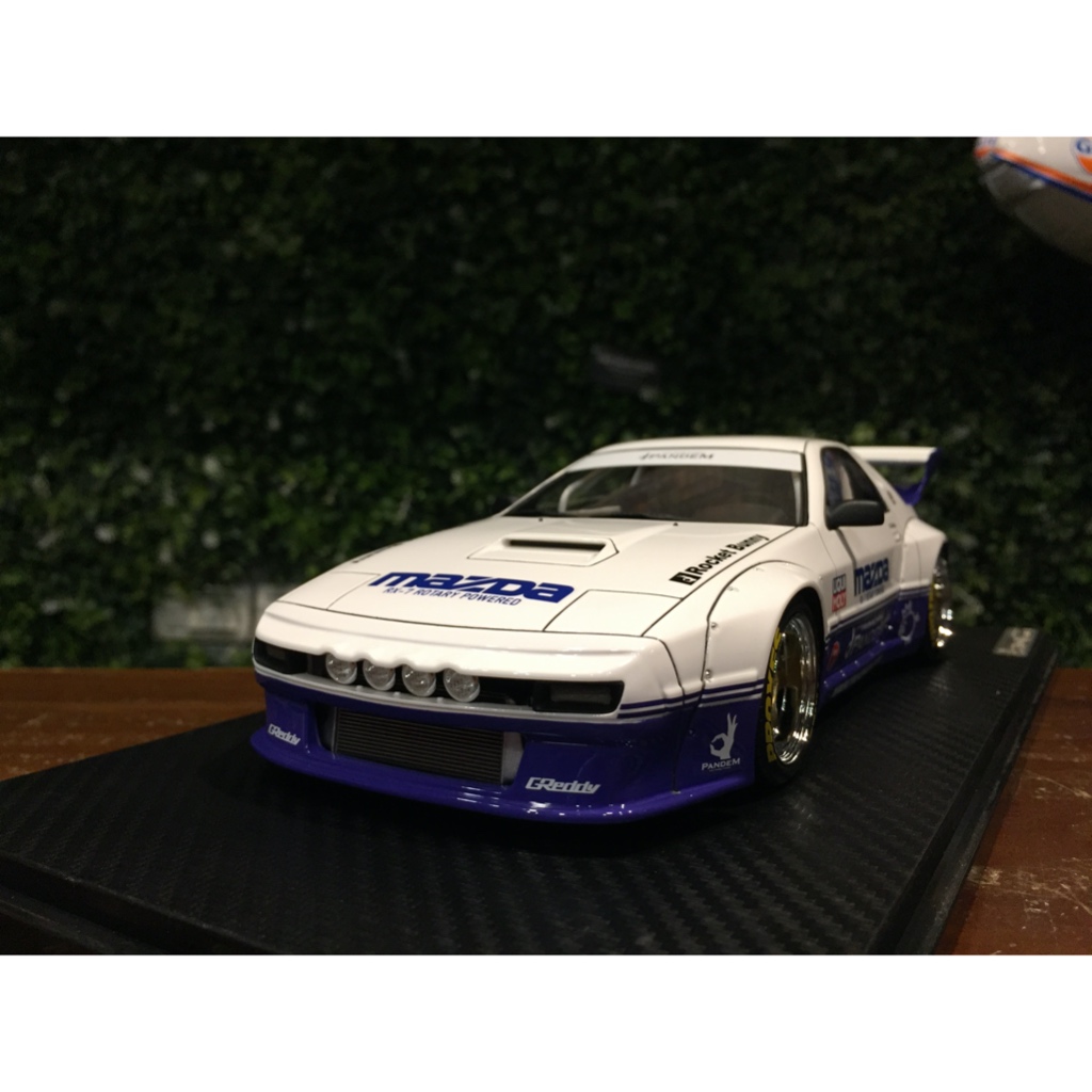 1/18 Ignition Pandem Mazda RX-7 (FC3S) White/PU IG2916 [MGM] | Shopee Malaysia